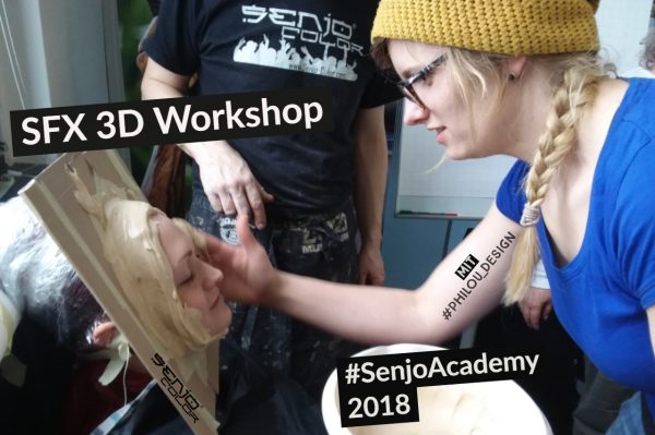 3D Maskenbau SFX Workshop 2018 | Senjo Color