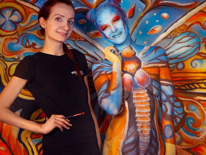 Bodypainting Mit Senjo Color - Senjo Color - World Of Bodypainting